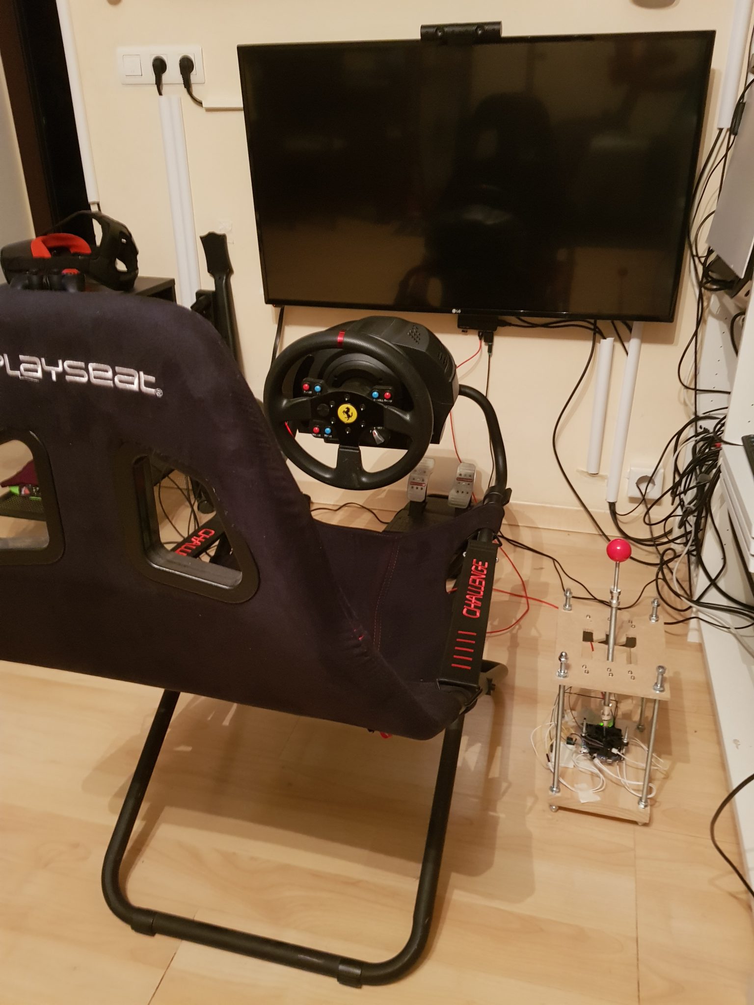 How to build a USB gear stick / H-shifter – Oli Norwell